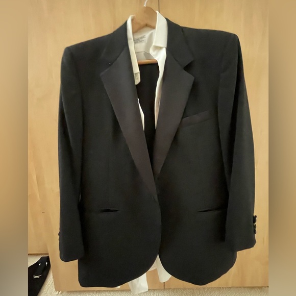 Lanvin | Suits & Blazers | Vintage Lanvin Paris Tuxedo Jacket | Poshmark